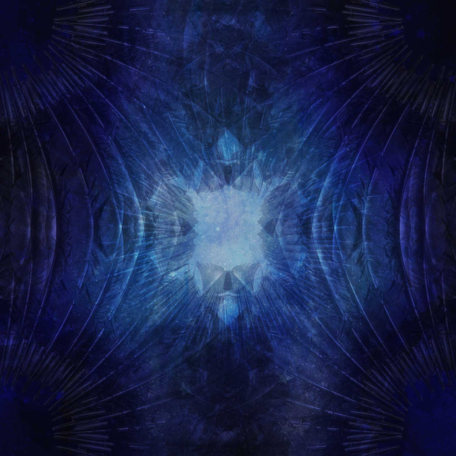 Laura Hollick | dark-blue-feather-portal-background