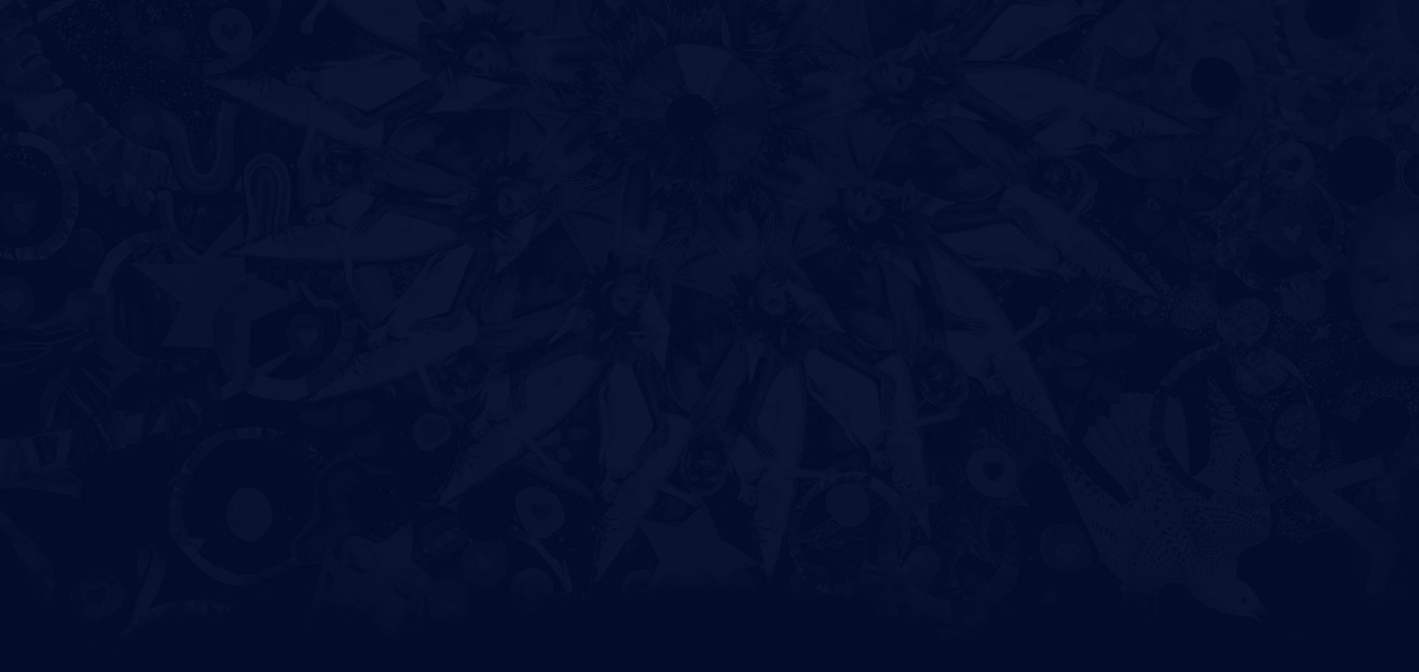 Laura Hollick | dark-blue-star-collage-background